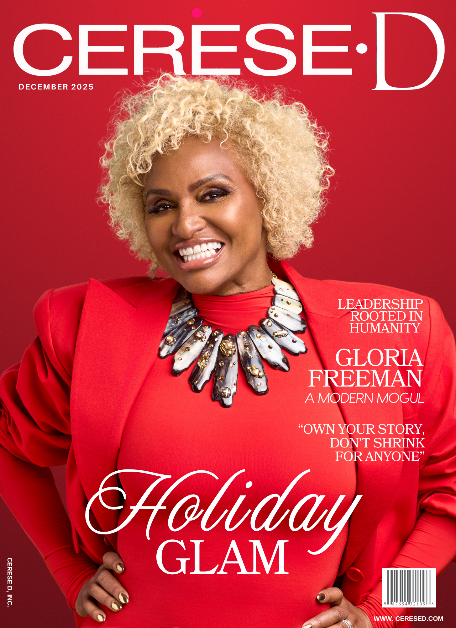 December 2025: Gloria Freeman – Cerese D Magazine